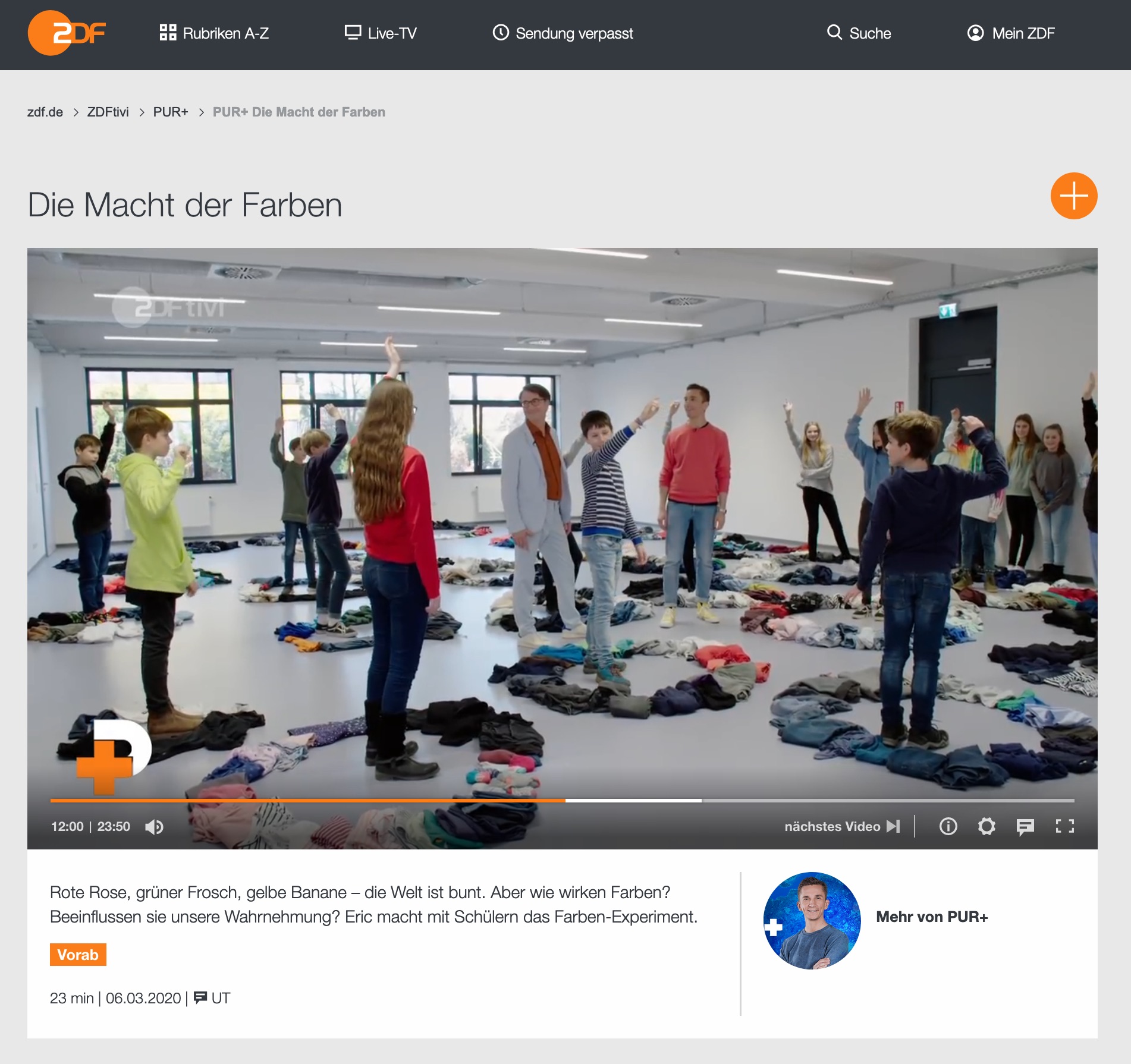 PUR+ The power of colors – Farbpsychologie