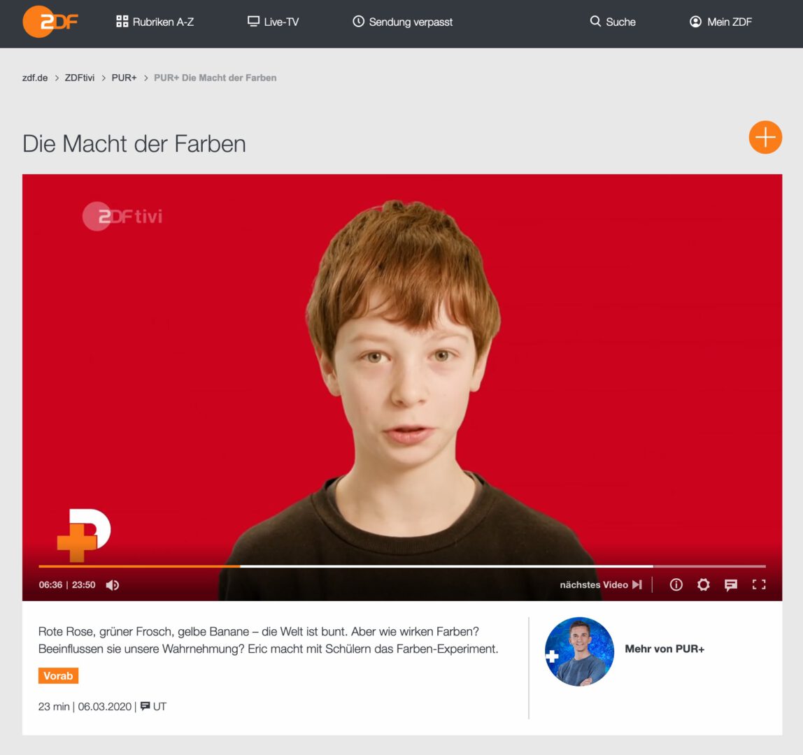 PUR+ The power of colors – Farbpsychologie