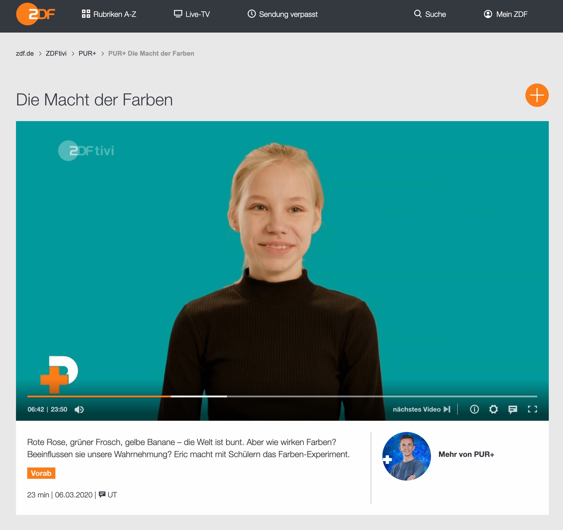 PUR+ The power of colors – Farbpsychologie