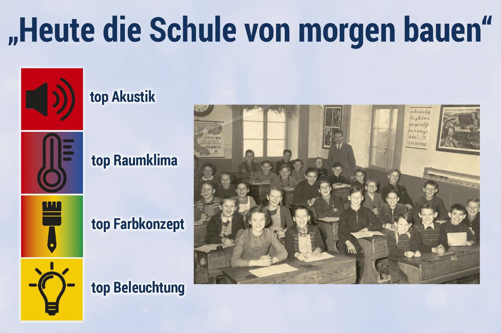 Classrooms conducive to learning – Farbpsychologie